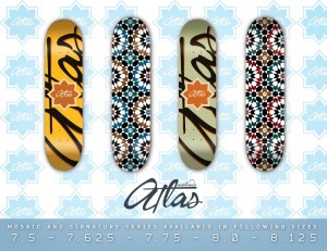 Atlas Skateboards - DESIGN MAROC