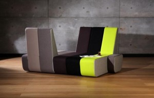 Sofa modulable DILIM par Wertel Oberfell - DESIGN MAROC