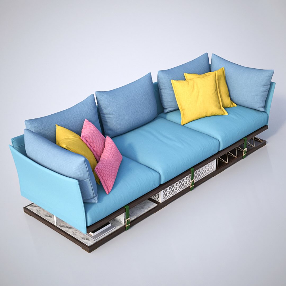 Un canapé modulable, entre héritage et modernité. . Ce mobilier ...